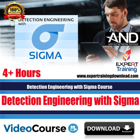 Detection Engineering With Sigma Course Expert Training