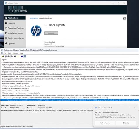 HP Docks Update Via ConfigMgr App Model GARYTOWN ConfigMgr Blog