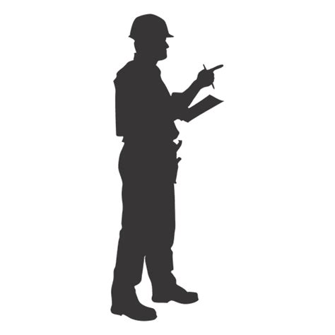 Design Png E Svg De Trabalhador Da Construção Civil Empurrando Carrinho