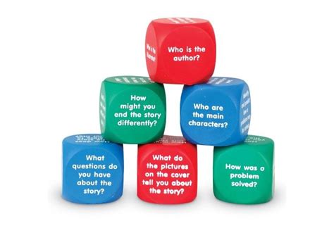 Reading Comprehension Cubes Inspiring Babe Minds To Learn