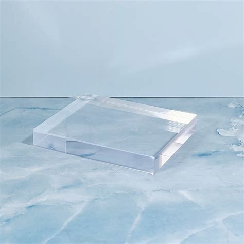 아크릴 큐브 직사각형 120x160x20mm 3308 아크릴 받침대 해운대아크릴