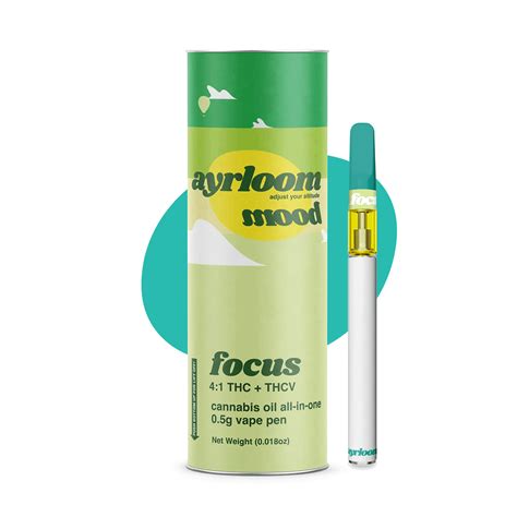 Ayrloom Ayrloom Focus Aio 41 Thcthcv Vape 5g Bronx Joint Ny