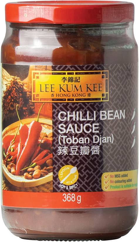 Lkk Chili Bean Sauce Toban Djan 13 Ounce Pack Of 3 Grocery And Gourmet Food