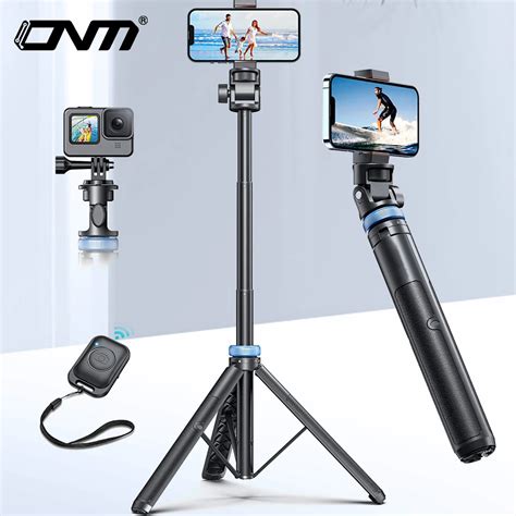 Newest Selfie Stick Tripod With Wireless Bluetooth Remote For Gopro