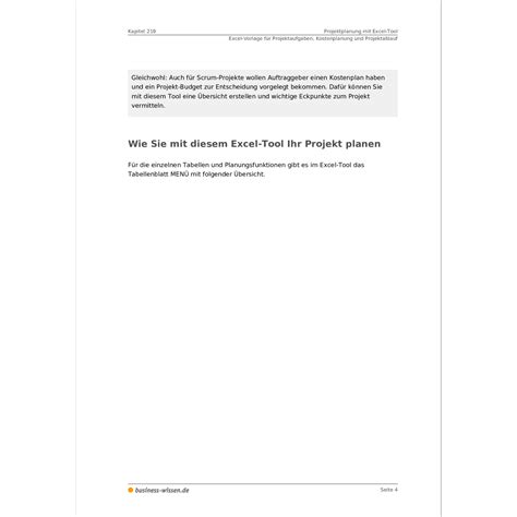 Projektplanung Mit Excel Tool Anleitung Mit Vorlagen