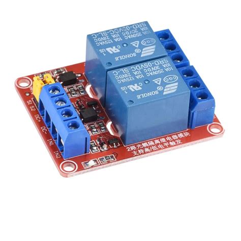 Vdc Relay Module Channel H L Trigger Flux Electronix