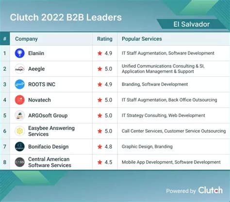 Elaniin Ranks At The Top Company For B2b Services According To Clutch