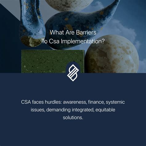 What Are Barriers To Csa Implementation → Question