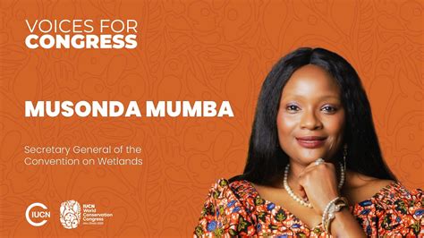 Dr Musonda Mumba Message For The Iucn World Conservation Congress Youtube
