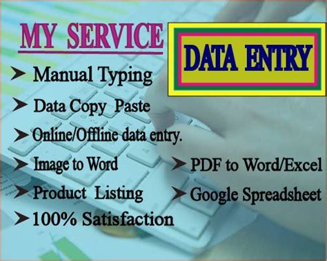I Will Do Data Entry Manual Typing Copy Paste Image To Word Excel And Pdf To Word Excel Etc