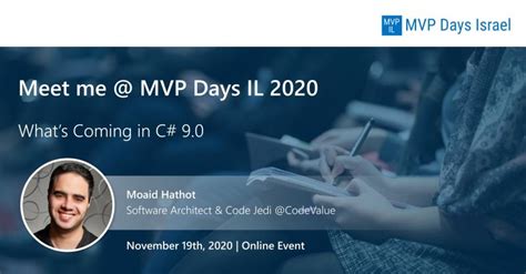 Moaid Hathot On Linkedin Microsoft Azure Dotnet Dotnetcore Mvpbuzz Csharp