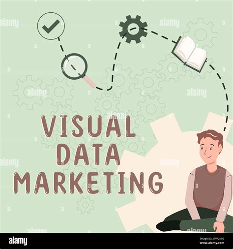 Conceptual Caption Visual Data Marketing Concept Meaning Use Images To Convey Information In