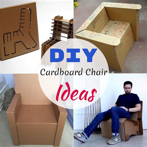 10 Diy Cardboard Chair Ideas And Instructions Diyncrafty