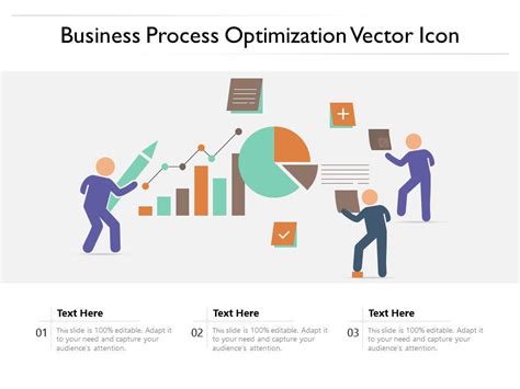 business process optimization vector icon ppt powerpoint presentation