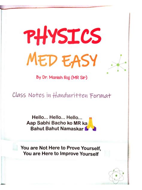 Physics Med Easy Pdf