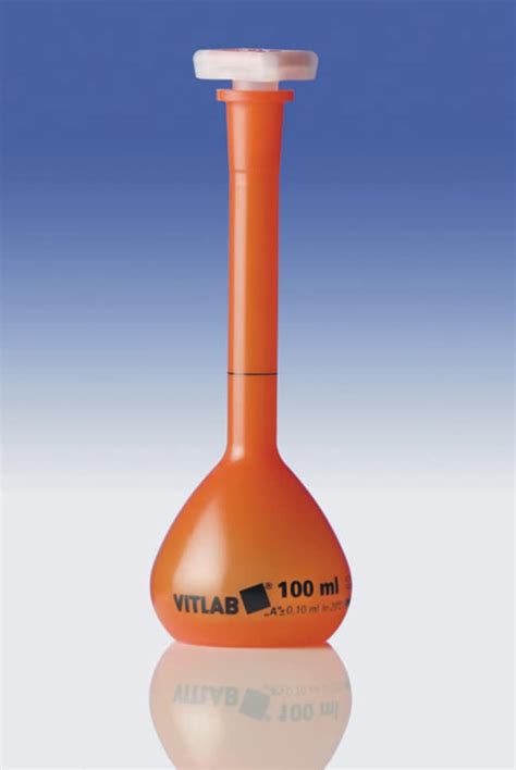 Vitlab Volumetric Flask With NS Stopper Flasks Volumetric Flasks Fisher Scientific