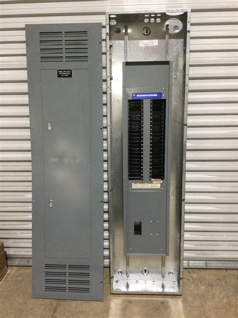 Square D Panelboard 400 Amp Max 480y 277 3Ø 4 Wire 42 Space Nf Style Used