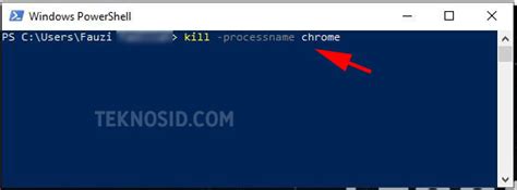 Tutorial Powershell Kill Process Command Stepbystep Guide