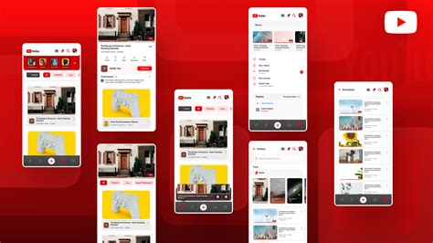Youtube UI Re Design Behance