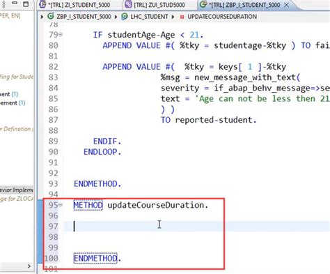 How To Add Determination In Abap Restful Applicati Sap Community