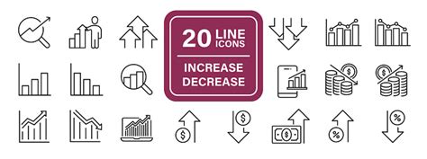 가는 선 아이콘을 제거하고 줄입니다 편집 가능한 획 웹사이트 마케팅 디자인 로고 앱 템플릿 Ui 등 벡터 그림입니다 내림에 대한 스톡 벡터 아트 및 기타 이미지 Istock