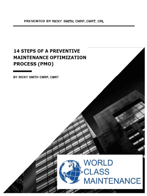 14 Steps Of Pm Optimization Process Pmo Pdf Business