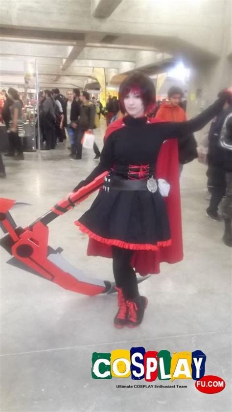 Ruby Cosplay Costume Rose From Rwby Rwby Cosplay Rwby Cosplay