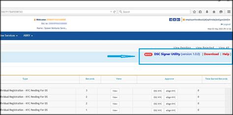 Epfo Latest New Dsc Signer Utility Setting For Approval Of Kyc Sas Techvision