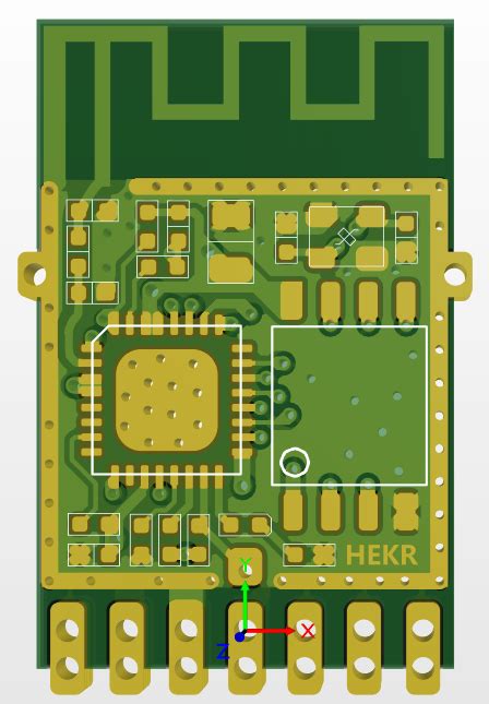 【p125】esp8266模块原理图 Pcb图 电子电路 索炜达电子