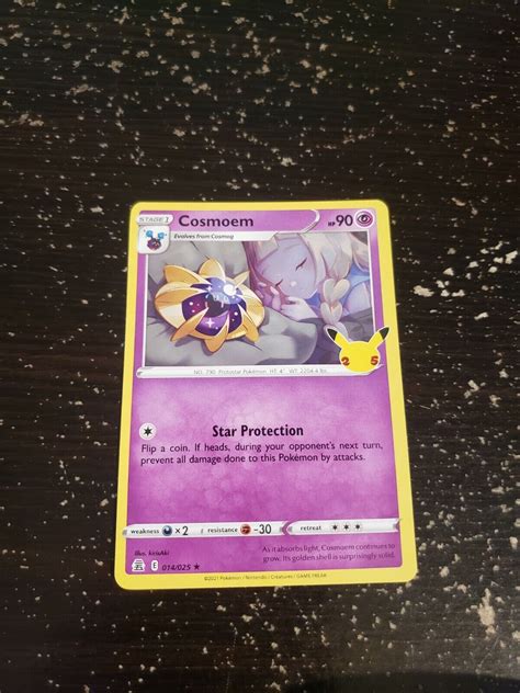 Pokemon Cosmoem 014 25 Holo Celebrations 25th Anniversary Values Mavin