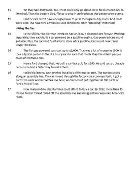 3rd Grade Reading Parccair Practice 4 By Finnertys Finds Tpt