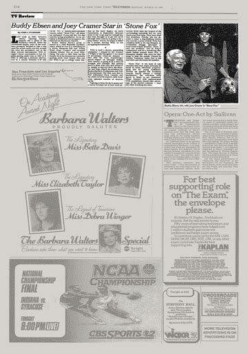 Buddy Ebsen And Joey Cramer Star In Stone Fox The New York Times