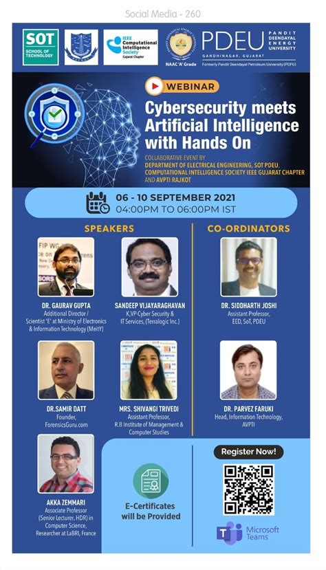 Pandit Deendayal Energy University On Linkedin Pdeu Pdpu Webinar