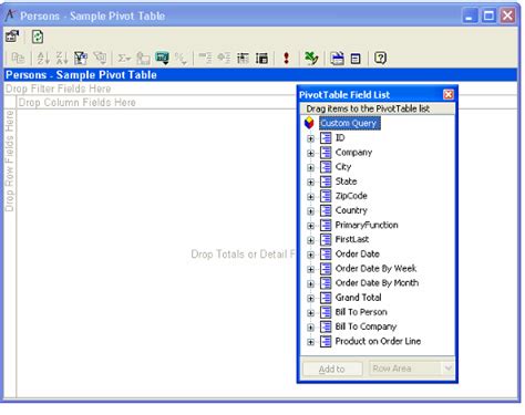 Adding Fields To A Pivot Table Aptify Support