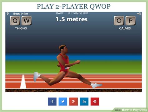 How To Play Qwop With Pictures Wikihow