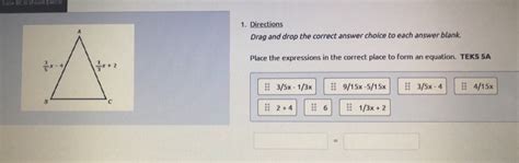 Solved Base Bc Is Shown Below 1 Directions Drag And Drop The Correct Answer Choice To Each