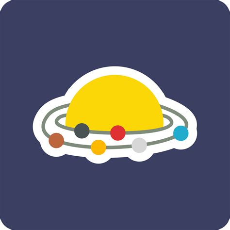 Solar System Vecto Icon 38188404 Vector Art At Vecteezy