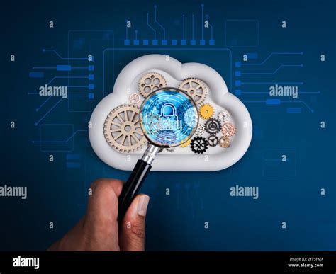 Cloud Computing Infrastructure Technology Security Data System Storage Service Concept Digital