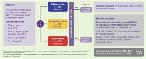 Asco 2024 Embark Post Hoc Analysis Of Sexual Activity Pros In Patients Who Were Sexually Active