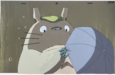 My Neighbor Totoro Production Cel In Michael “chad” Cloes Studio