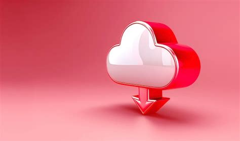 premium photo cloud data download data storage database cloud