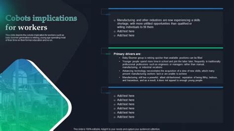 Collaborative Robots Slide Team