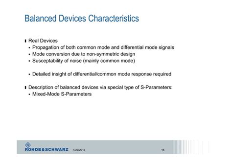 True Differential S Parameter Measurements Pdf