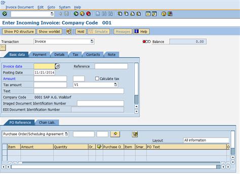 LEARN SAP MM Invoice Verification