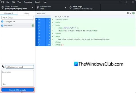 How To Push A Project To Github