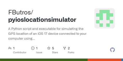 Github Fbutrospyioslocationsimulator A Python Script And Executable For Simulating The Gps