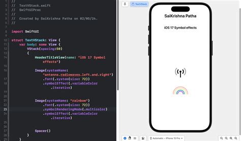 Video Saikrishna Patha On Linkedin Ios 17 Symbol Effects