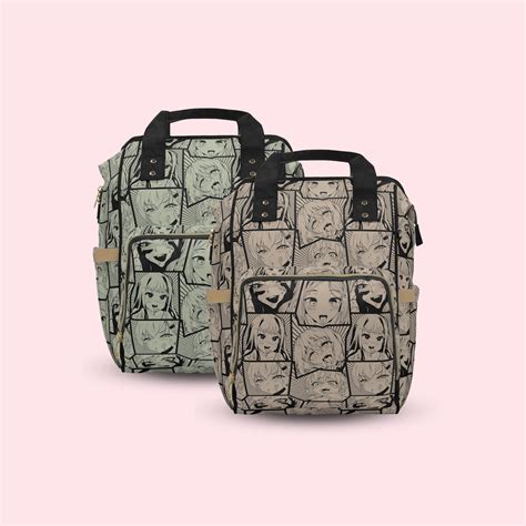 Anime Diaper Bag Cute Anime Diaper Backpack Hentai Nerdy Female Anime