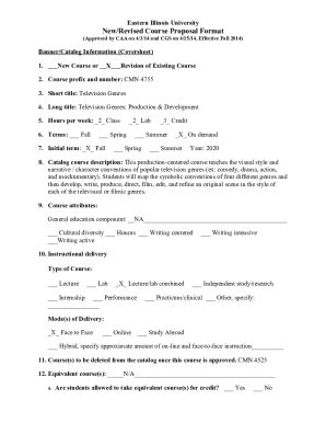 Fillable Online CSES Proposal Cover Sheet Fax Email Print PdfFiller