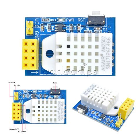 Am2302 Esp8266 Dht22 Esp 01 01s Temperature Grelly Uk